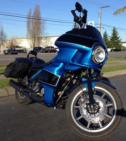 FXRP/D/T Lower Fairing with brackets – Deviant Fabrications