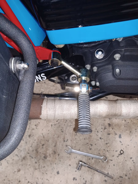 Offset Foot Pegs Mount – Deviant Fabrications