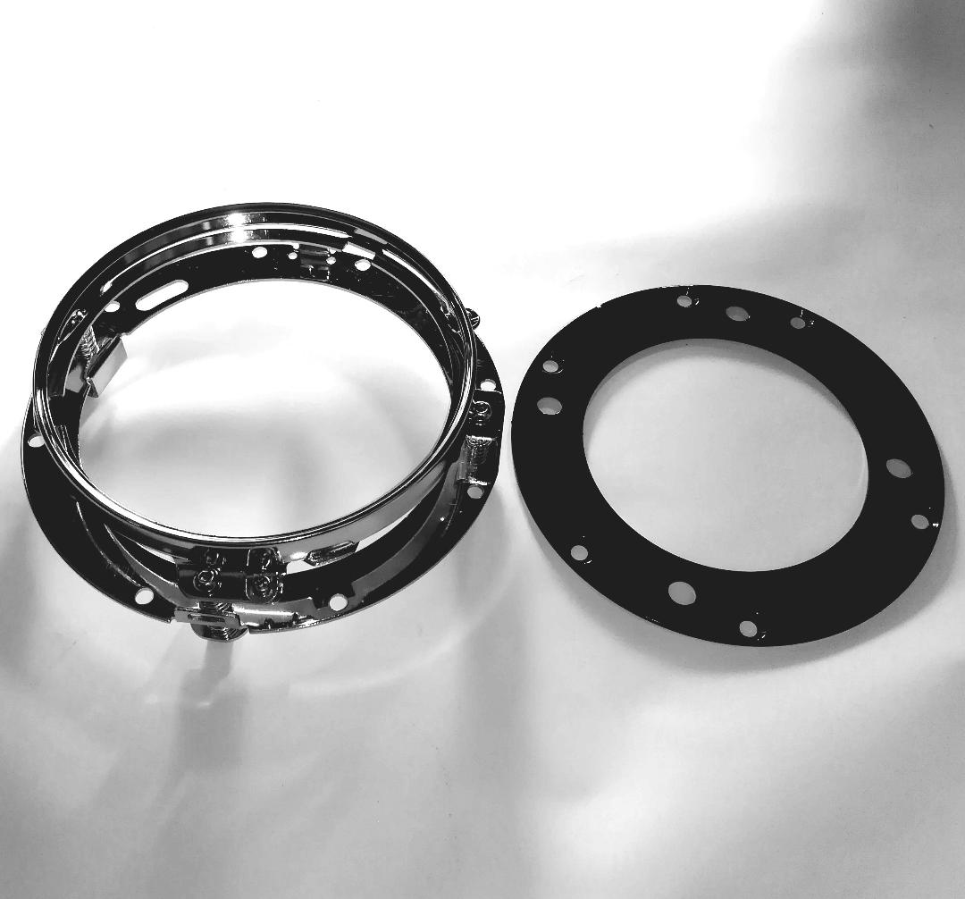 Custom 7" Light Mounting Bracket – Deviant Fabrications